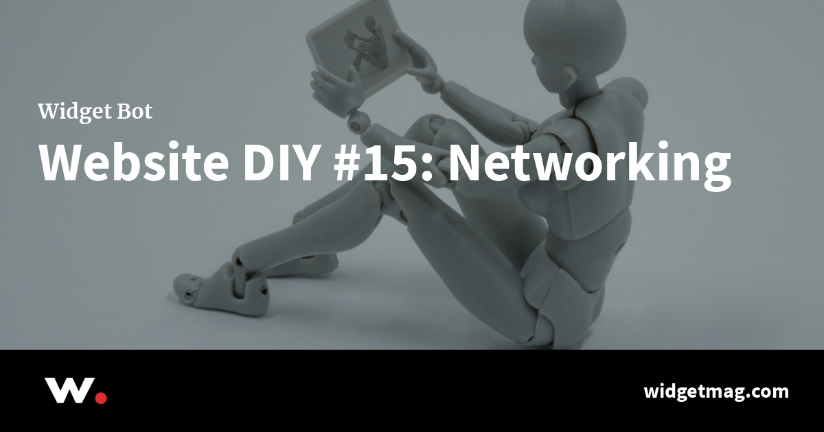 Website DIY #15: Networking – Widget – a funny website