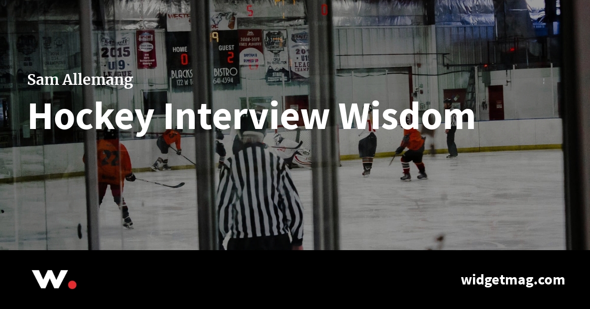 Hockey Interview Wisdom – Widget – a funny website