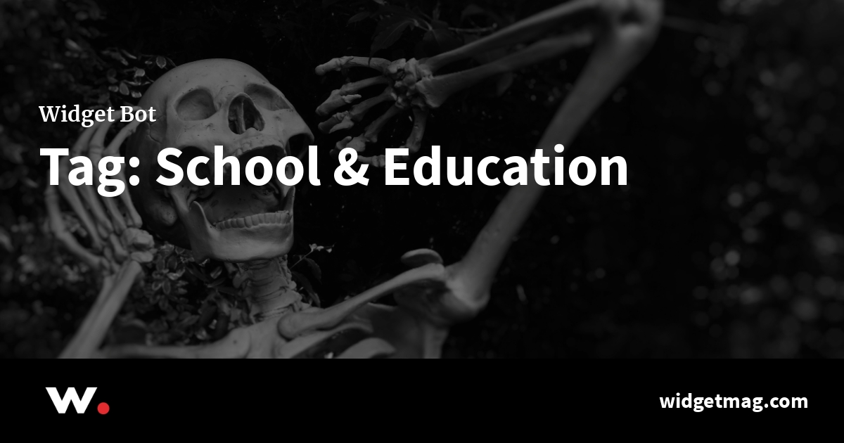 School & Education Archives – Widget